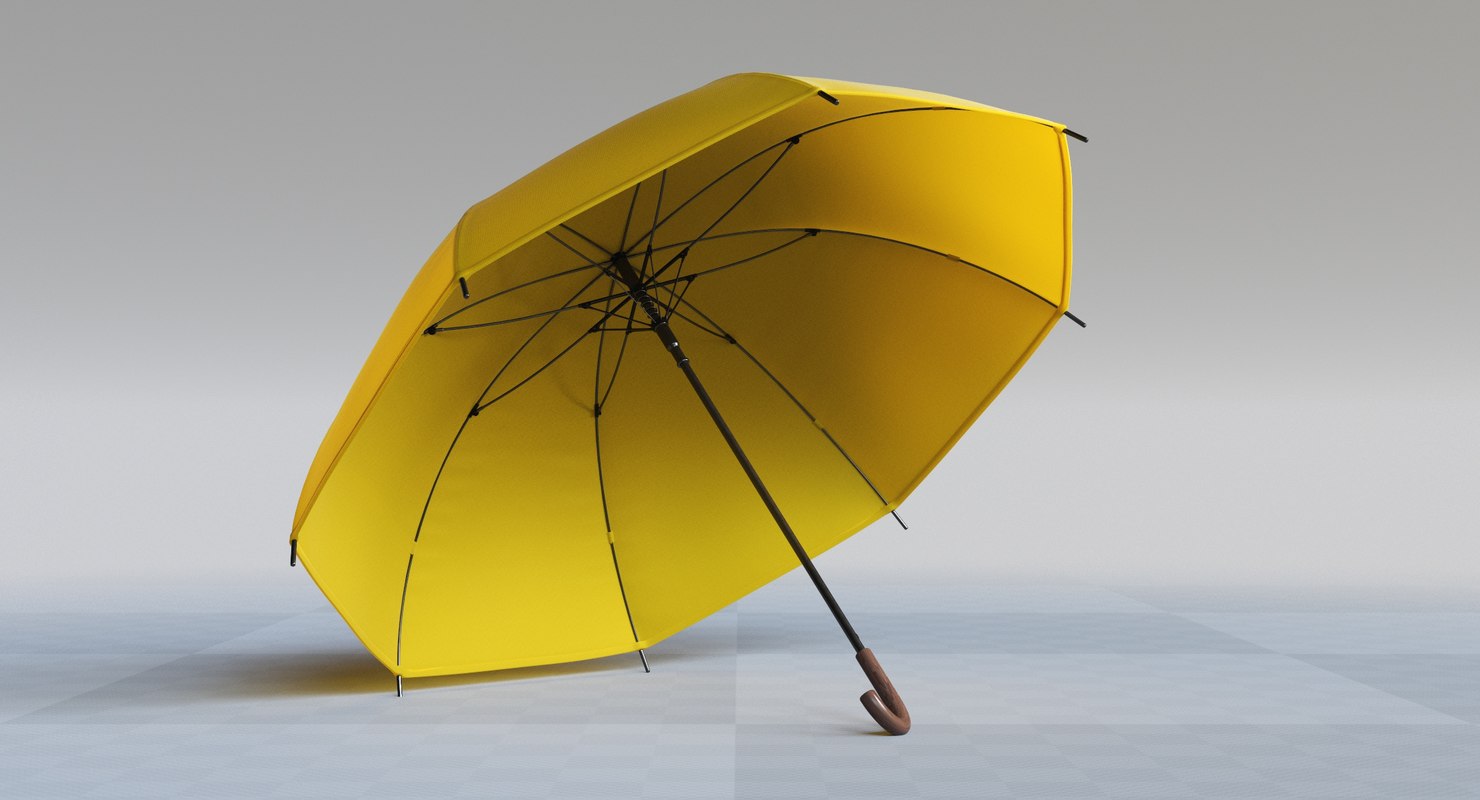 3d Umbrella Model Turbosquid 1426803