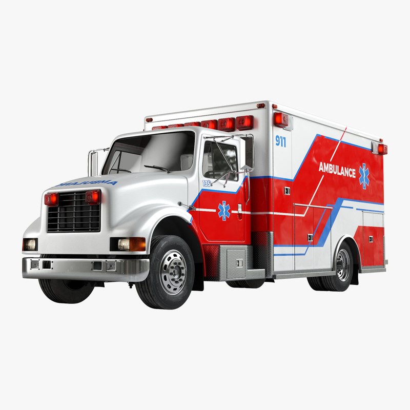 modelo 3d Ambulancia - TurboSquid 1426821