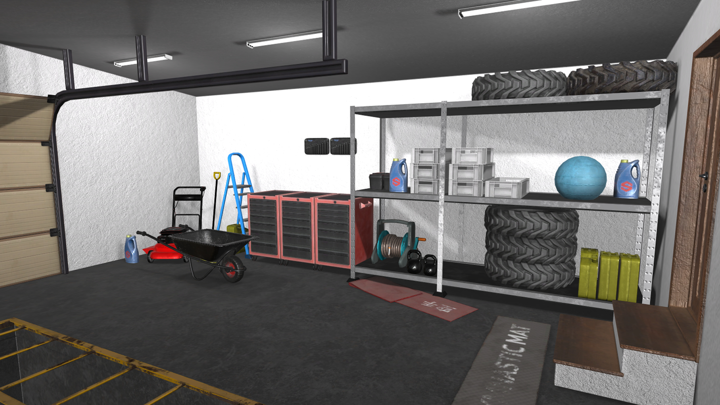 Home Garage 3D Models for Download | TurboSquid