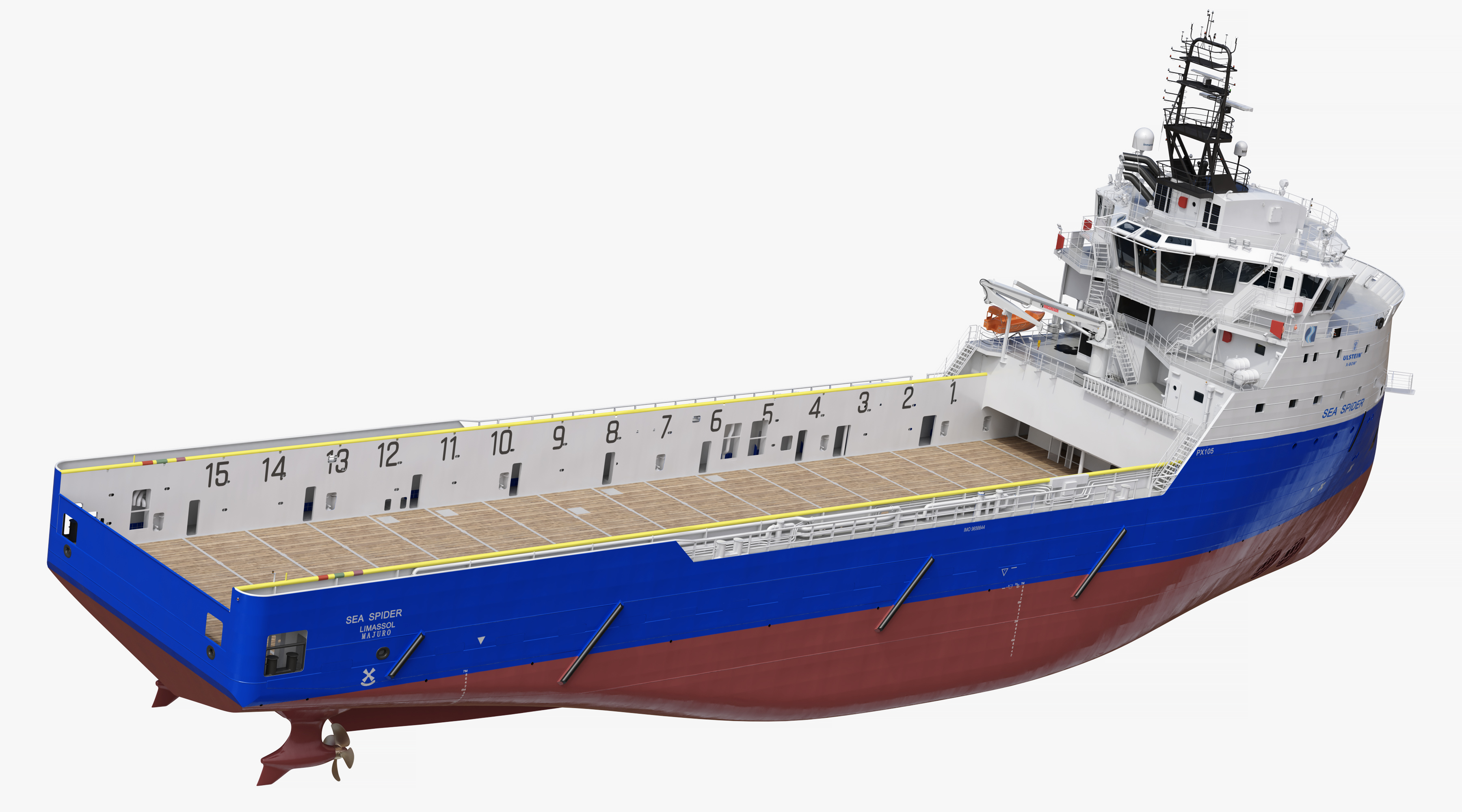 3D ulstein px105 sea spider - TurboSquid 1426933