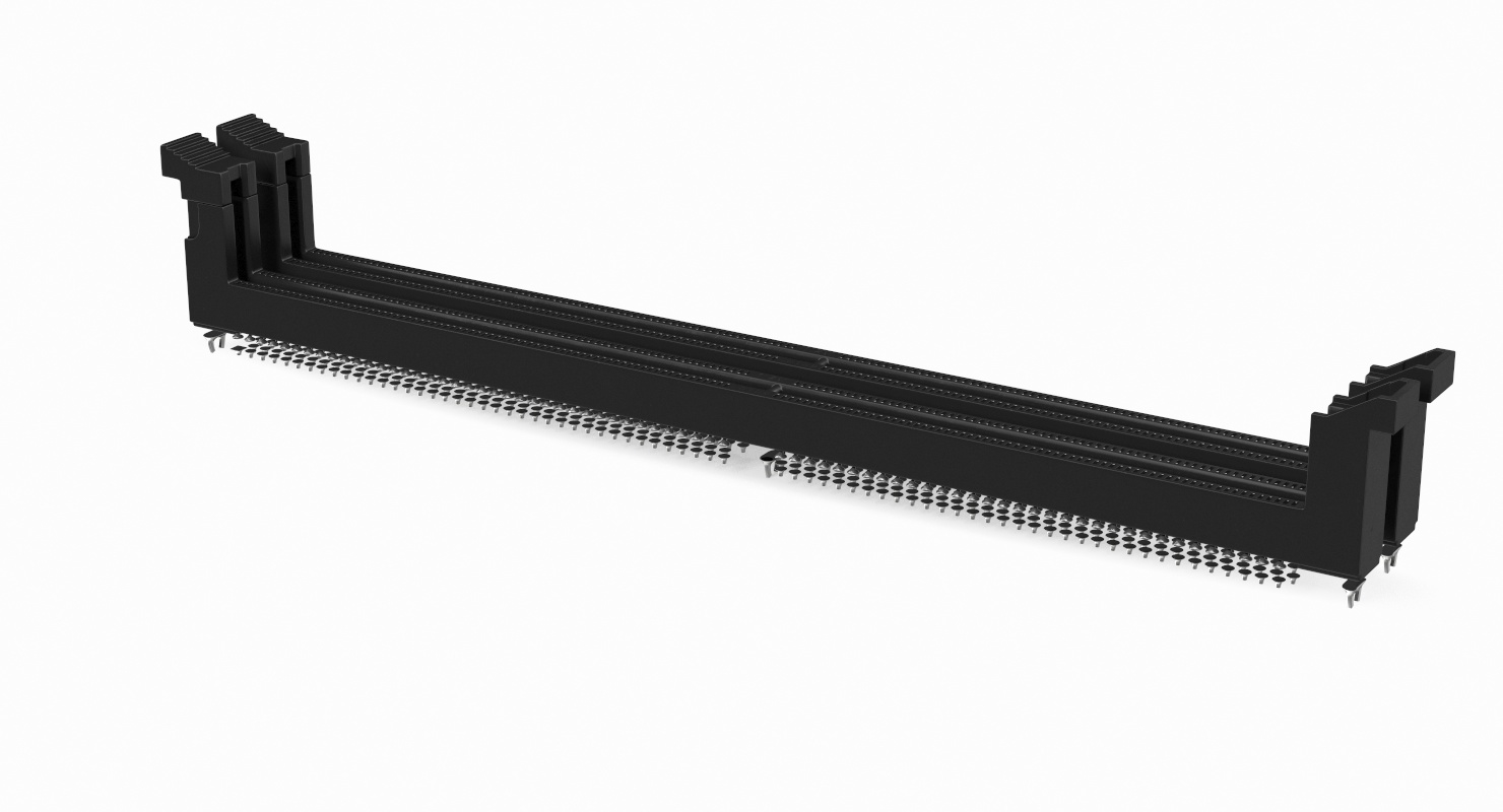 3D ddr4 dimm memory slot - TurboSquid 1427138