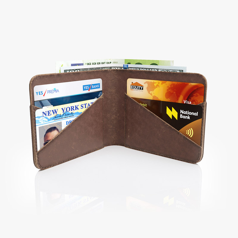 Realistic wallet animation 3D model - TurboSquid 1423218