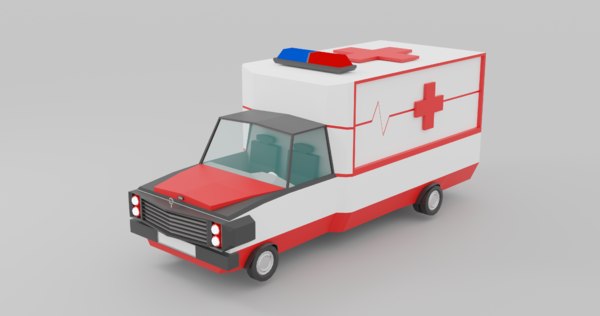 Ambulance Blender Models for Download | TurboSquid
