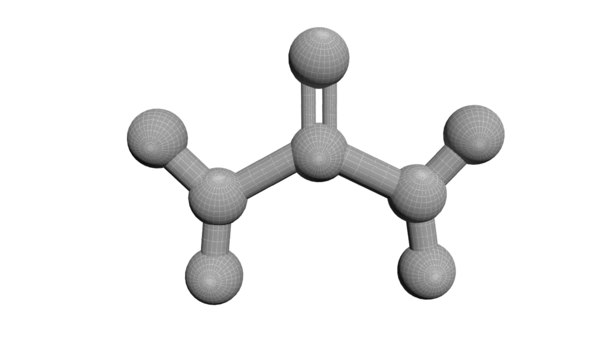 3D urea molecule ch4n2o model - TurboSquid 1427228