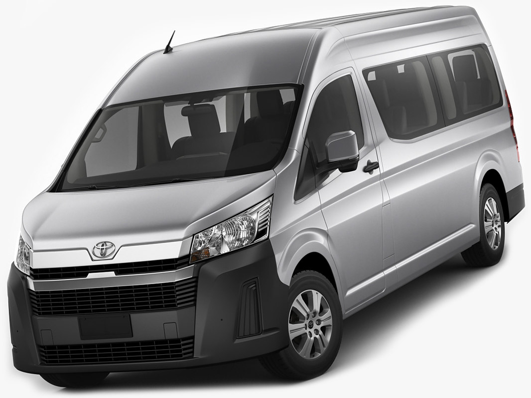 3D toyota hiace commuter model - TurboSquid 1427248