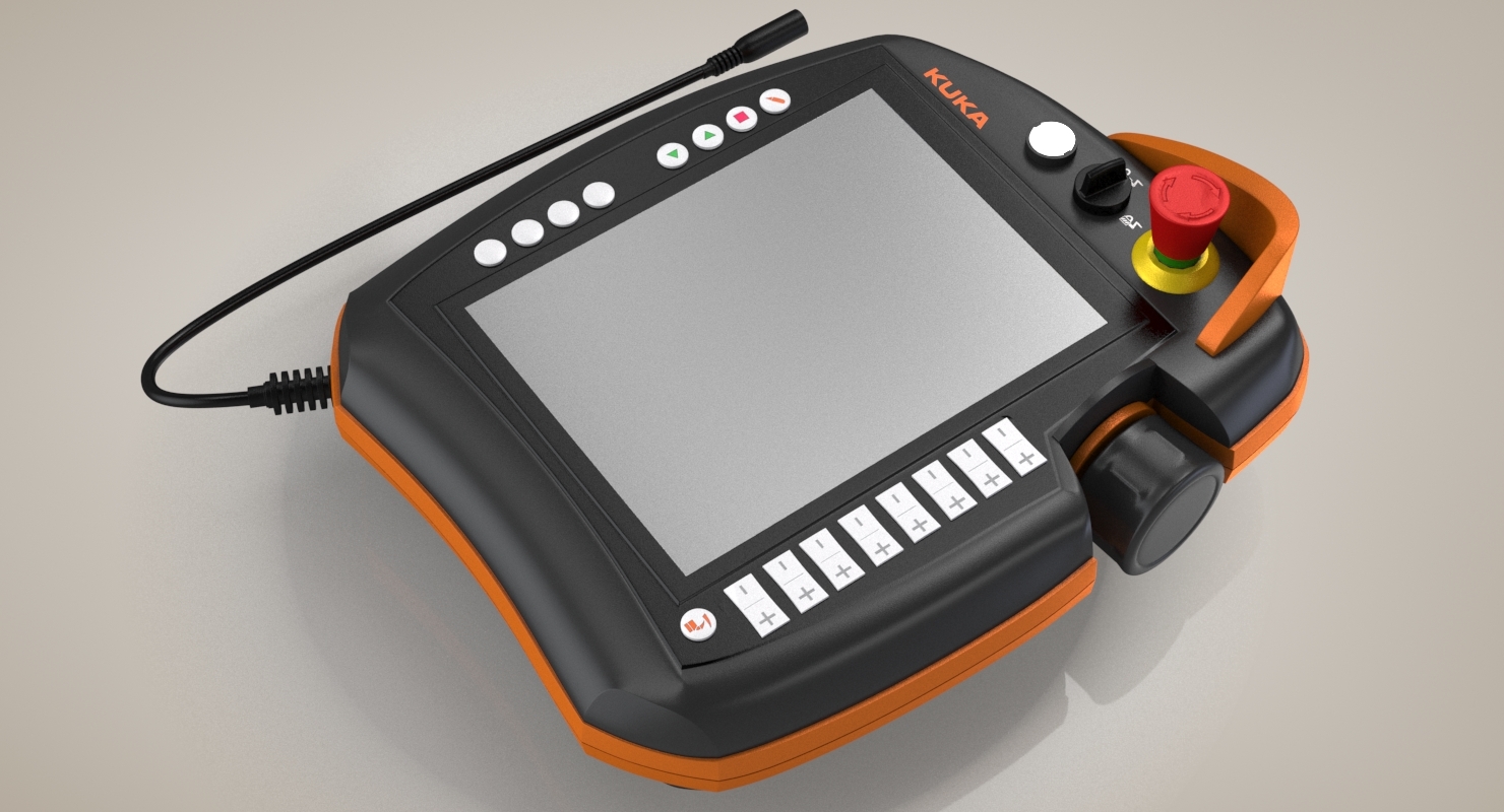 3D kuka smartpad model - TurboSquid 1427287