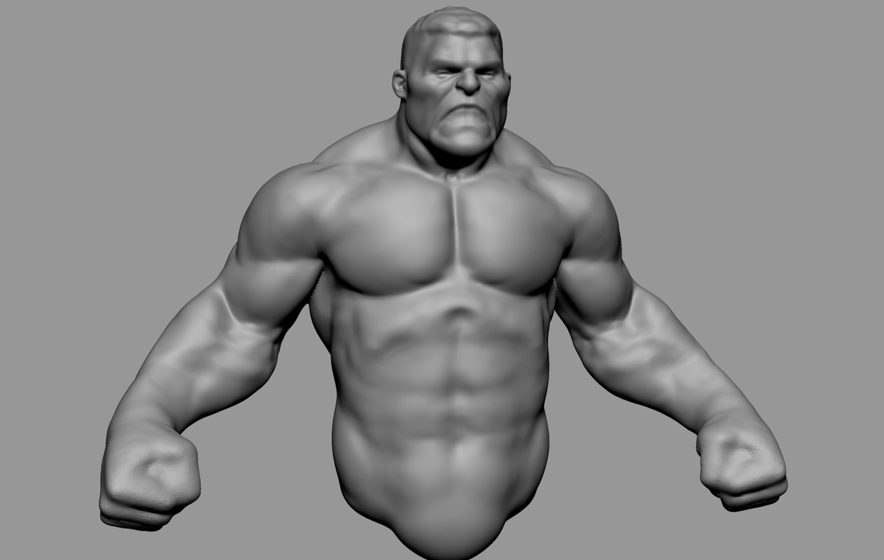 Hero upper body 3D model - TurboSquid 1427323