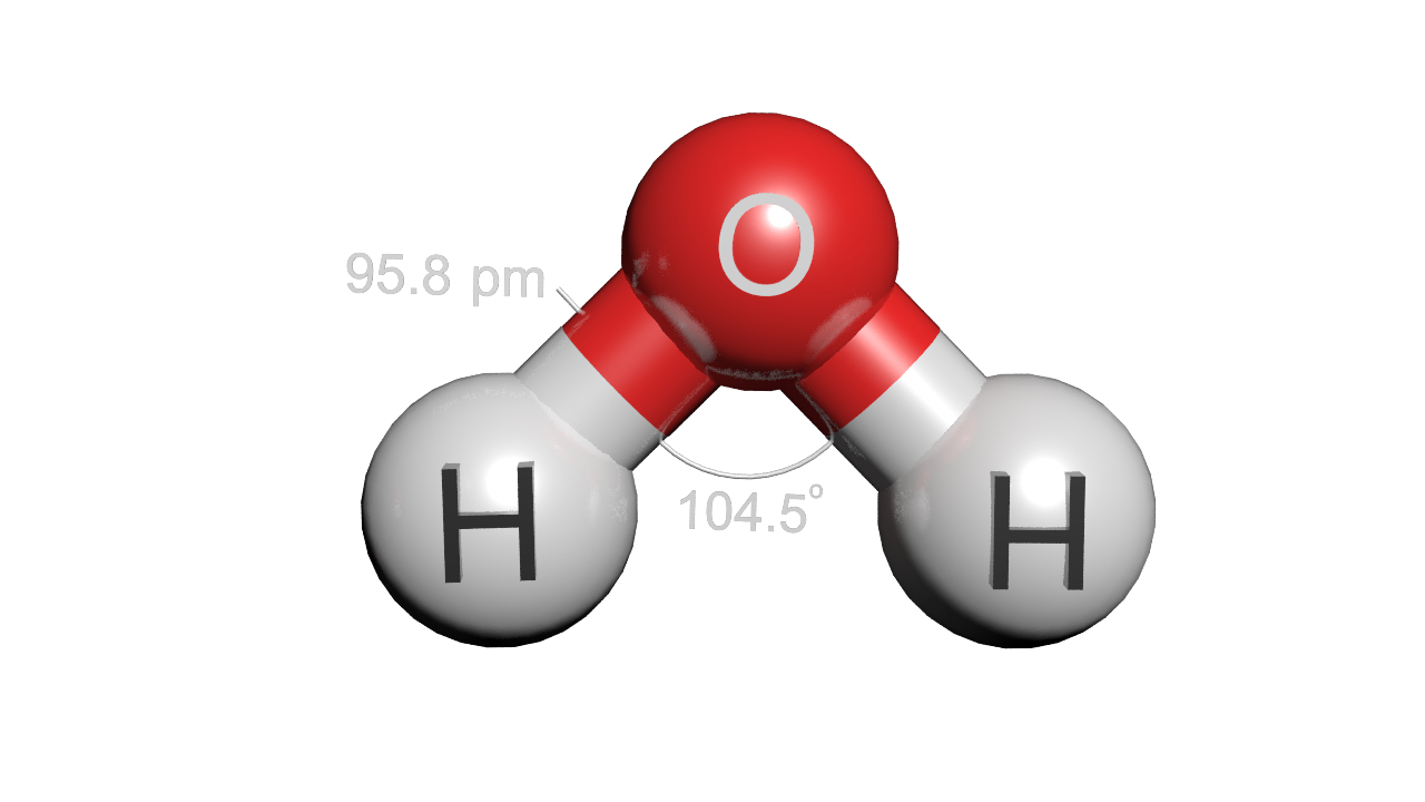 Wasser 3D-Modell H2O 3D-Modell - TurboSquid 1427455
