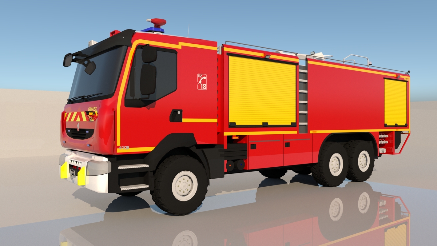 Fire Engine 3D Models for Download | TurboSquid