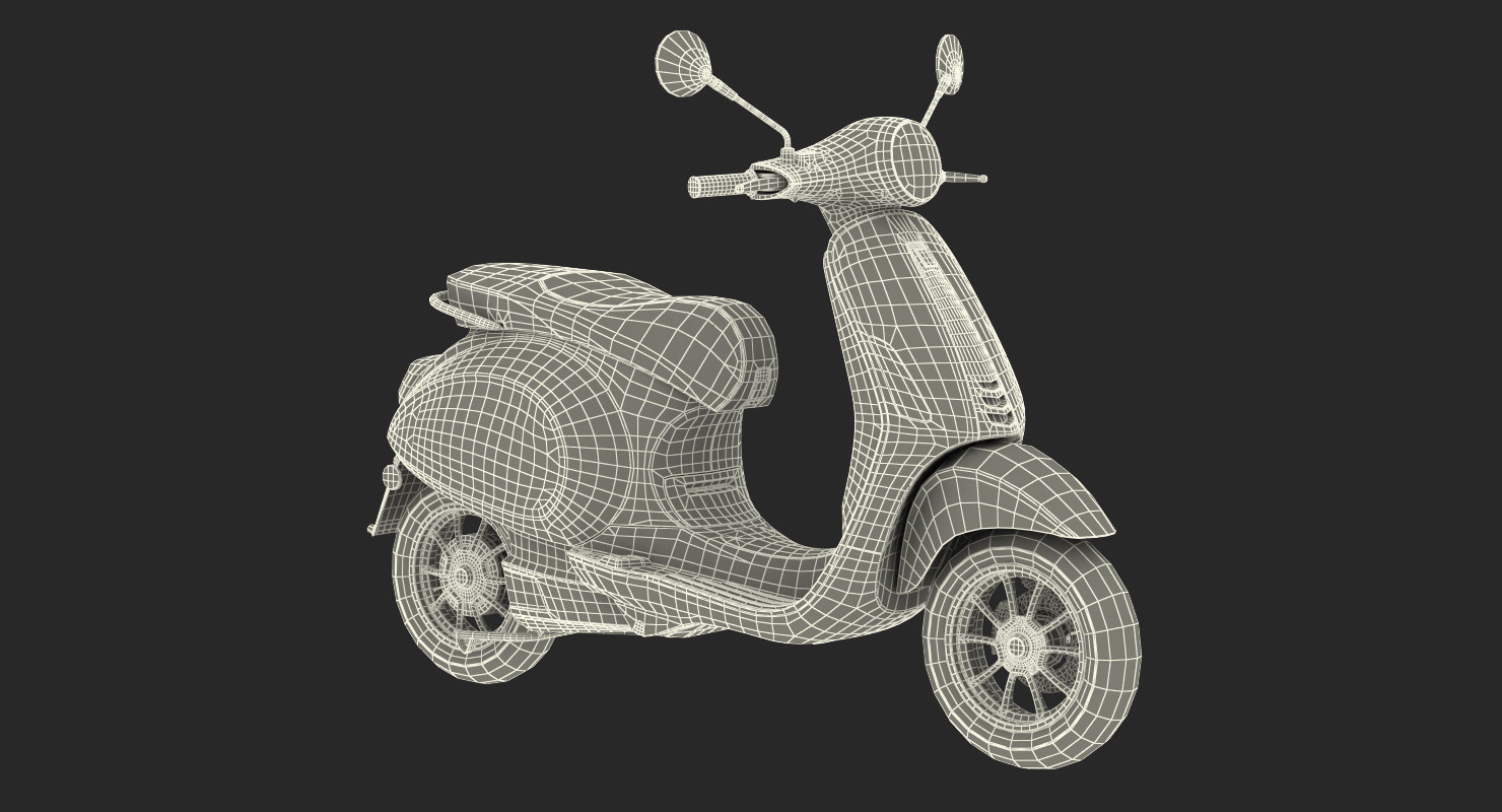 Electric scooter rigged 3D model - TurboSquid 1428105