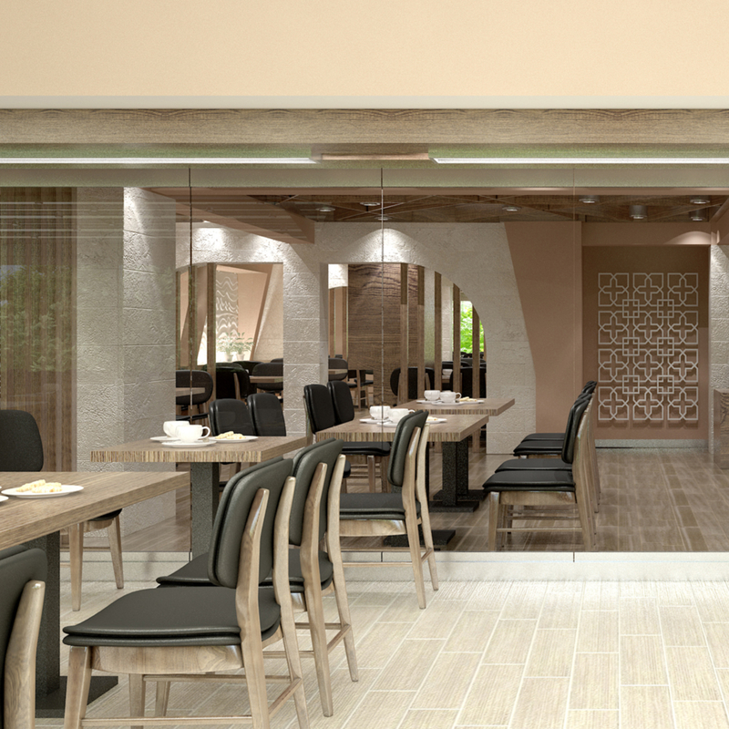 Restaurant interior 3D model - TurboSquid 1428031