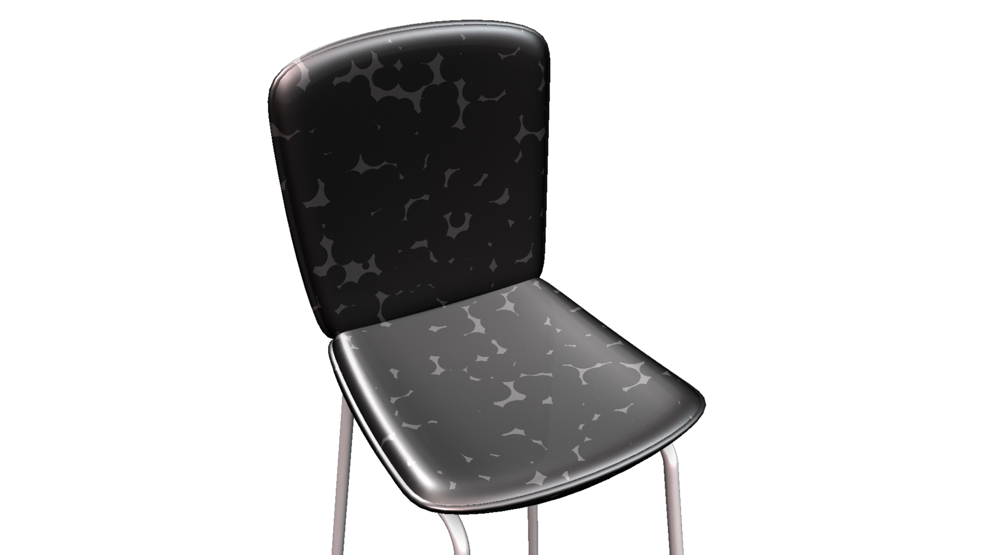 Long leg table chair 3D model - TurboSquid 1428068