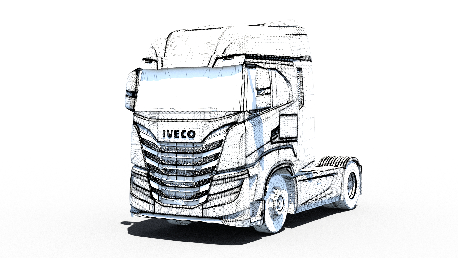 3D iveco s-way - TurboSquid 1423927