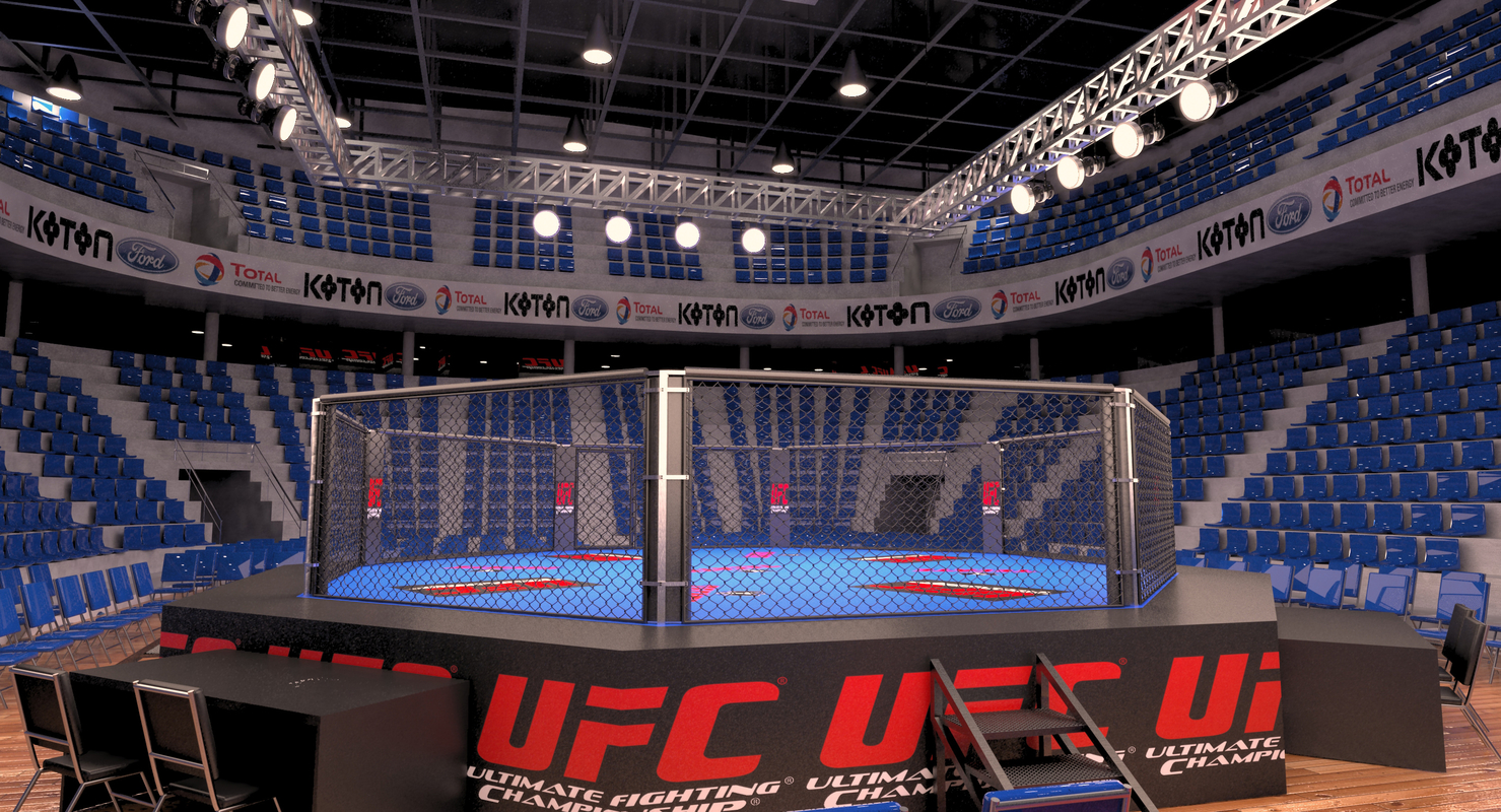Ufc stadiums 3D model - TurboSquid 1428302