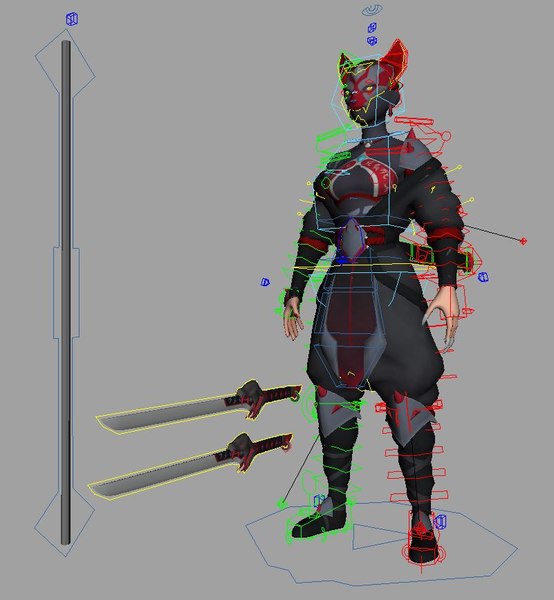 Rig animation 3D model - TurboSquid 1428343