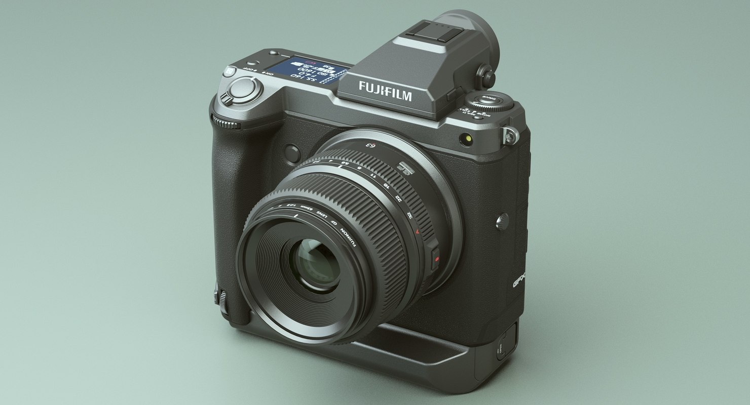3D model photoreal camera fujifilm gfx - TurboSquid 1428345