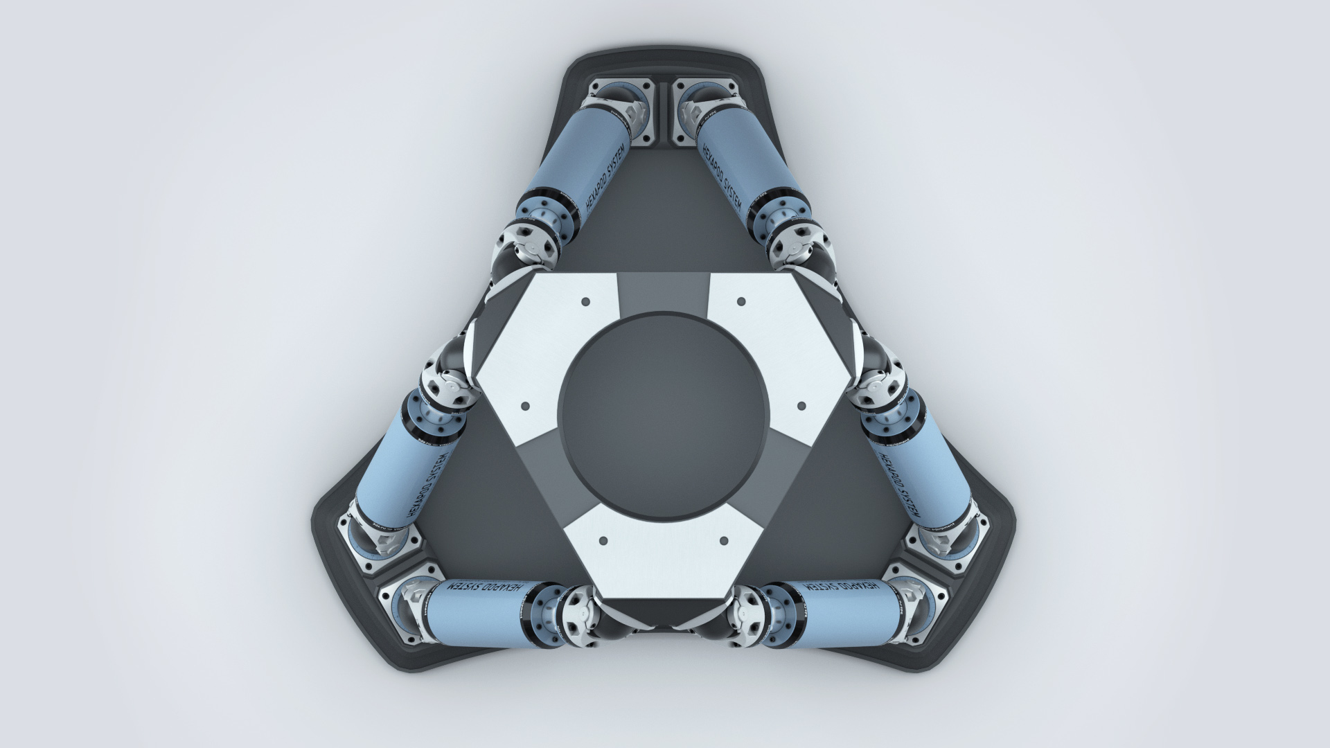 Hexapod platform 3D model - TurboSquid 1428397