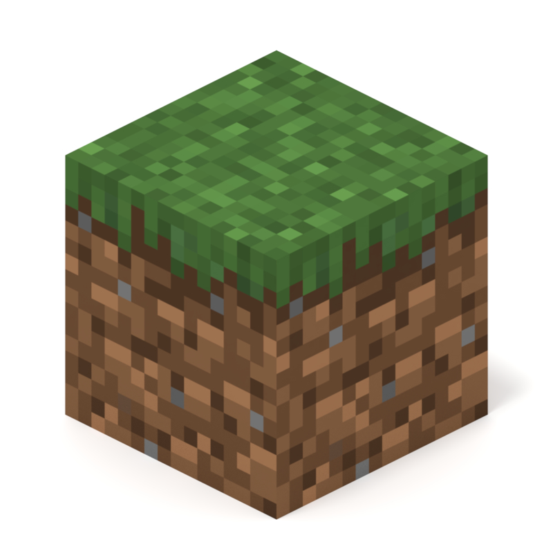 modelo 3d Bloque de hierba de Minecraft gratis - TurboSquid 1428506