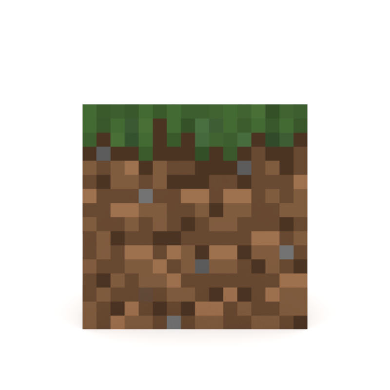 modelo 3d Bloque de hierba de Minecraft gratis - TurboSquid 1428506