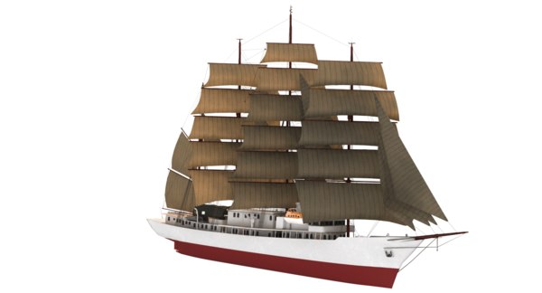 3D clipper sailing ship - TurboSquid 1428571