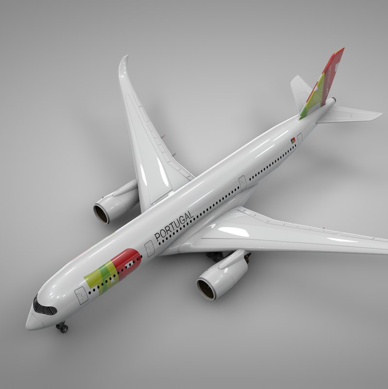 3D model airbus a350-900 tap l228 - TurboSquid 1428607