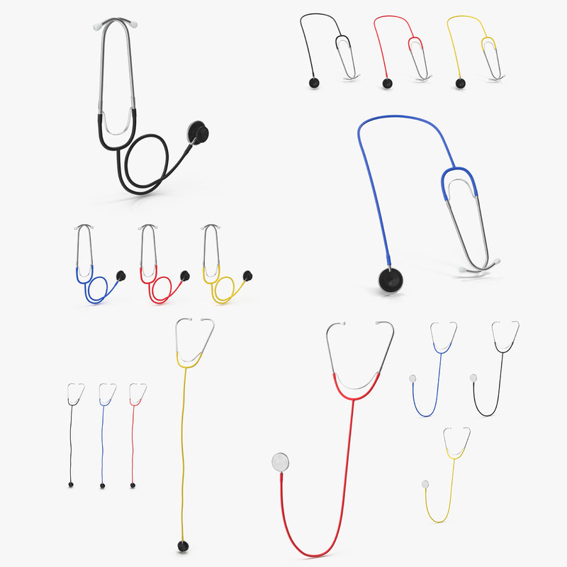 3D stethoscope model - TurboSquid 1428748