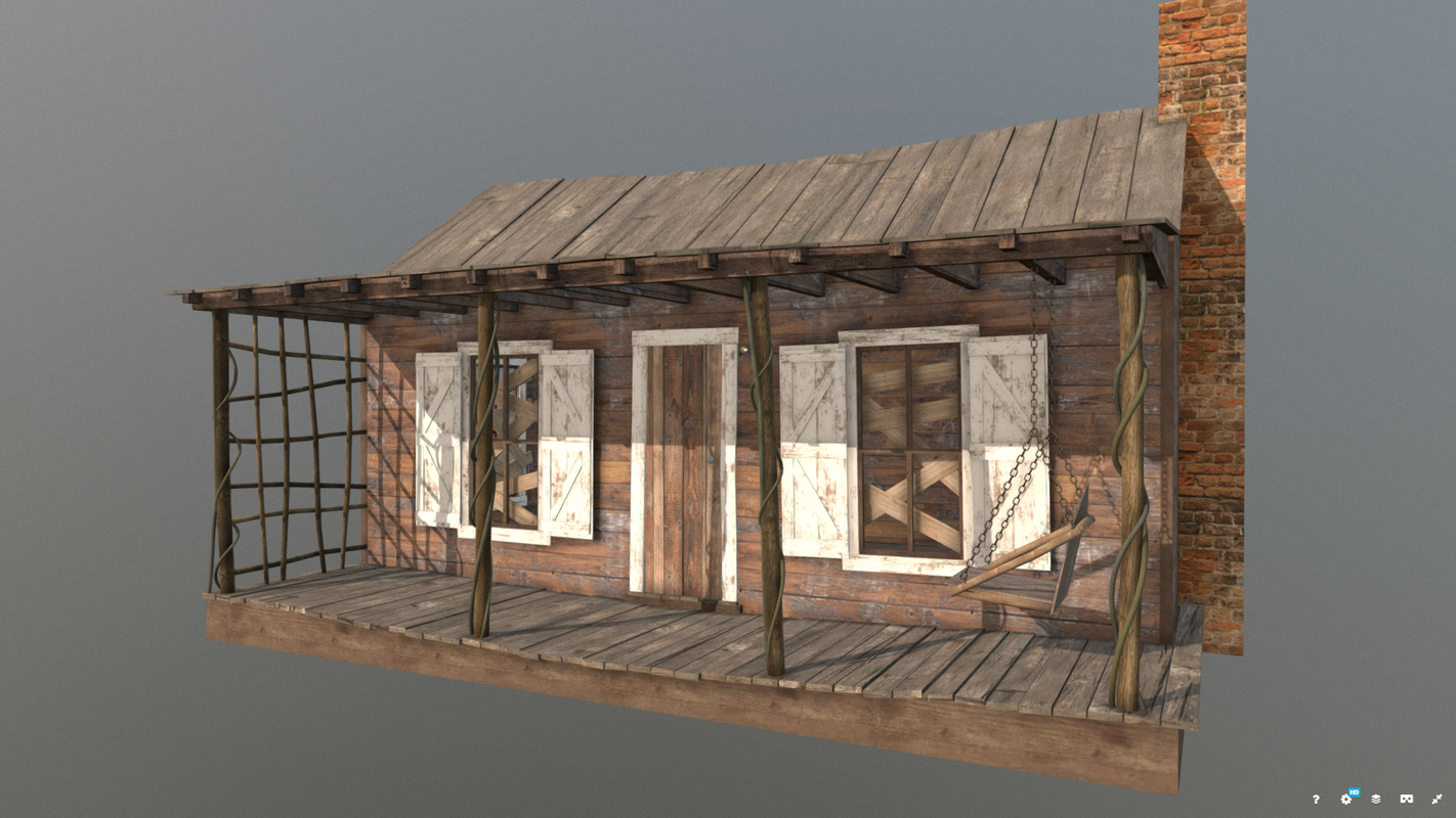 3D cabin evil dead model - TurboSquid 1428743