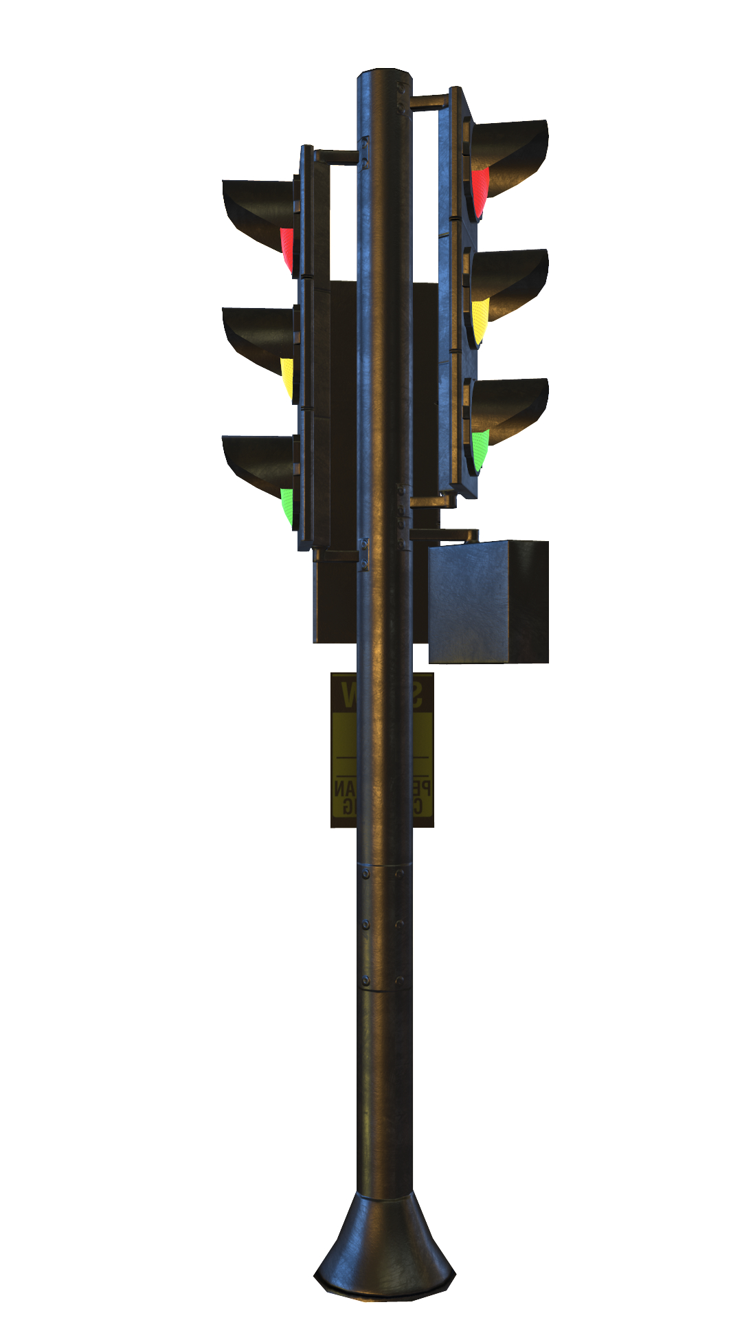 modelo 3d Semáforo - TurboSquid 1428761