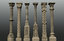 3D gothic columns model - TurboSquid 1428756
