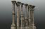 3D gothic columns model - TurboSquid 1428756