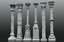 3D gothic columns model - TurboSquid 1428756