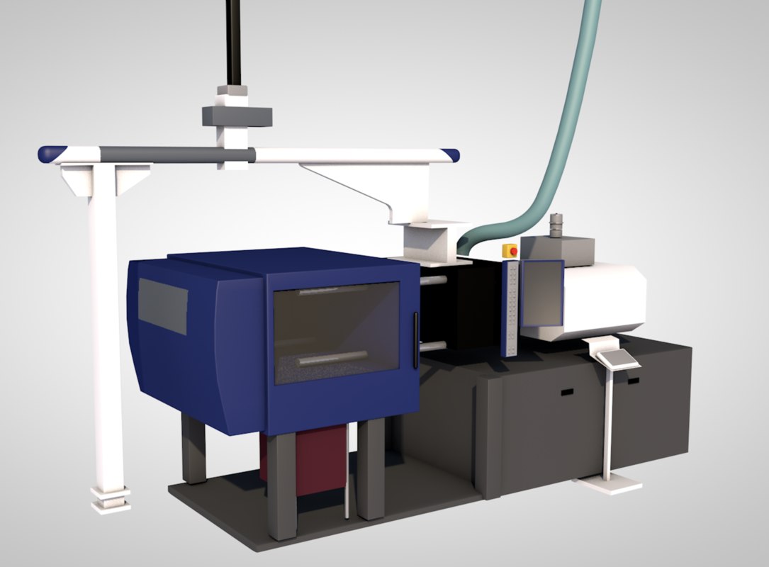 3D micro molding machine - TurboSquid 1428886