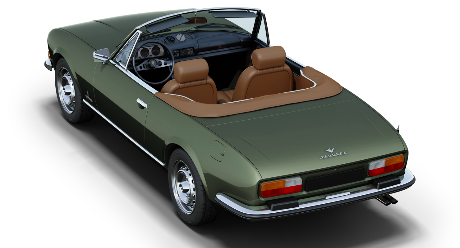 Peugeot 504 Cabriolet Modelo 3D - TurboSquid 1429046