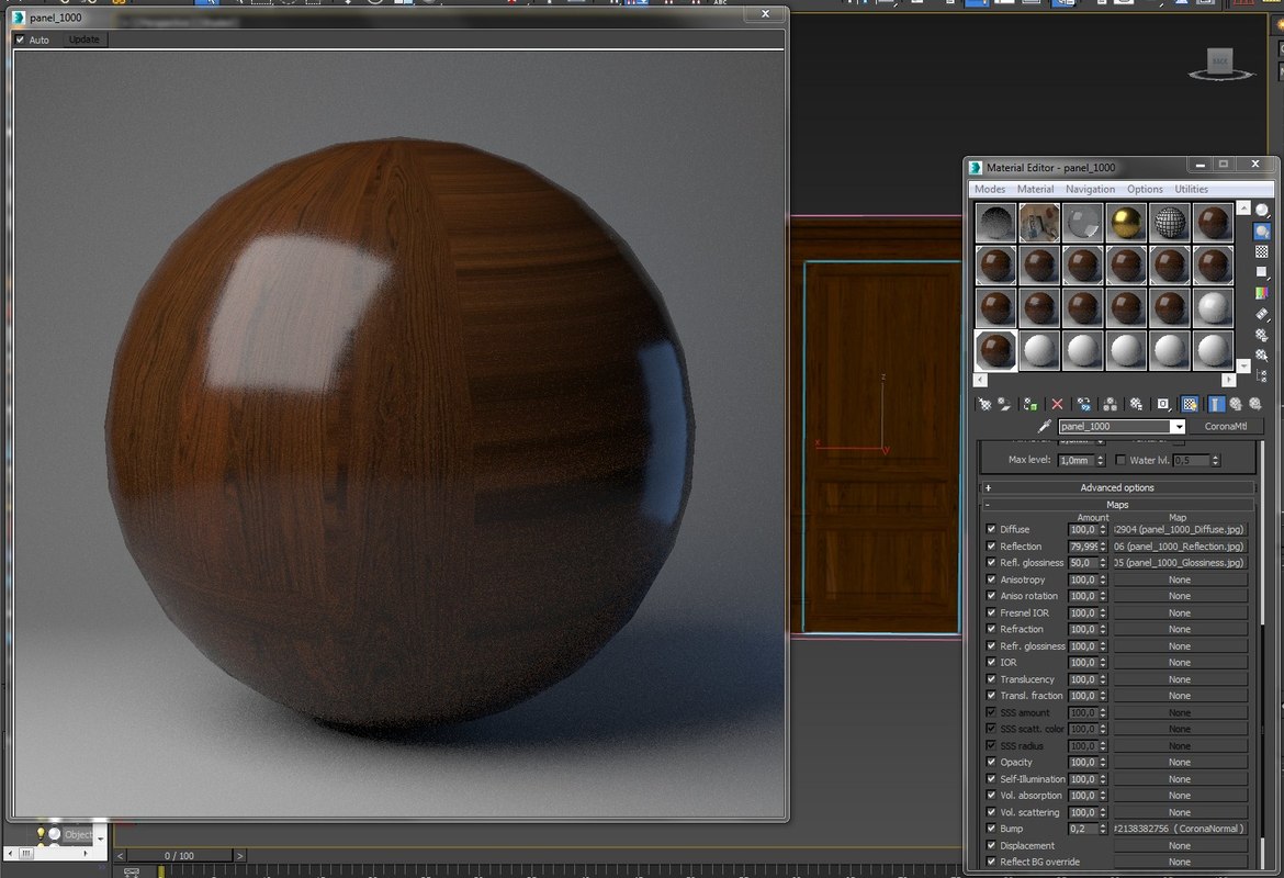 3D model wood panels - TurboSquid 1428314