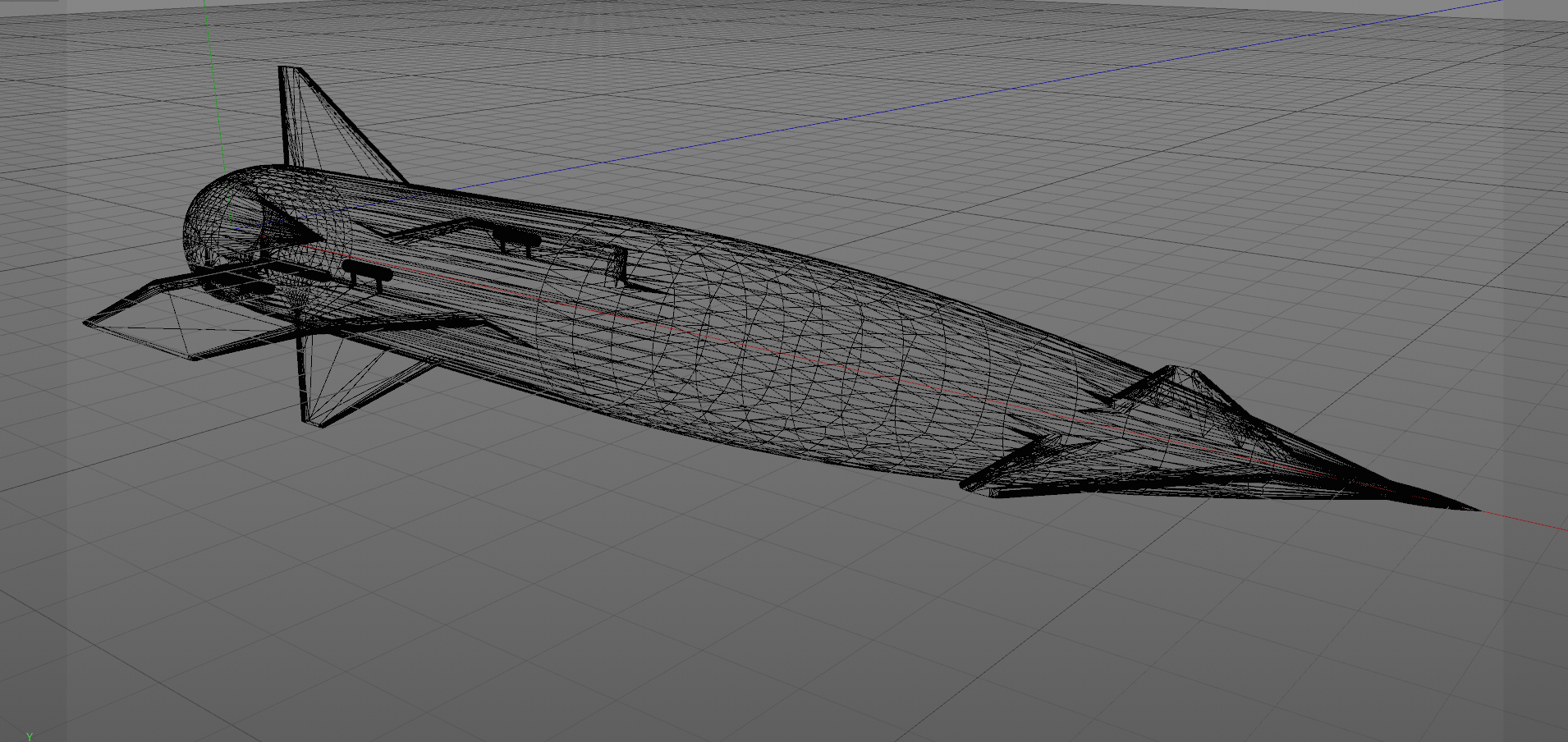 3D avro blue steel missile - TurboSquid 1429271