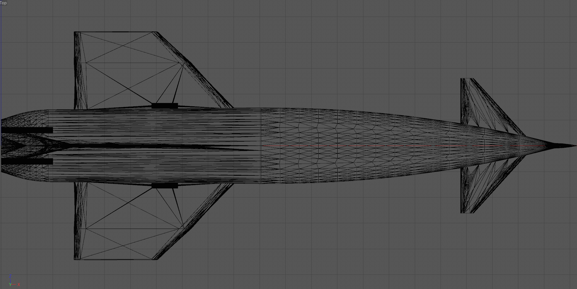 3D avro blue steel missile - TurboSquid 1429271