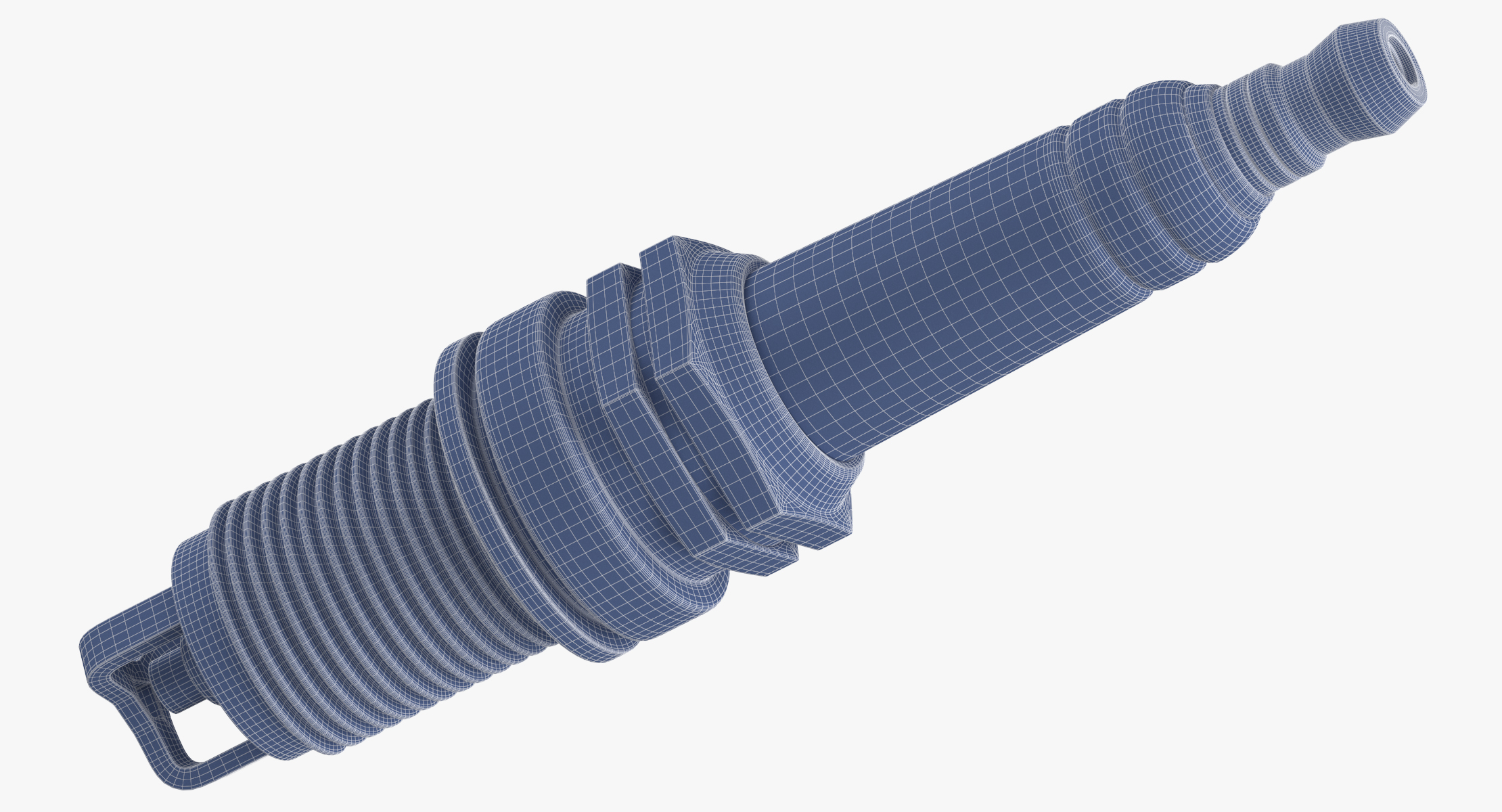 3D spark plug model - TurboSquid 1426458