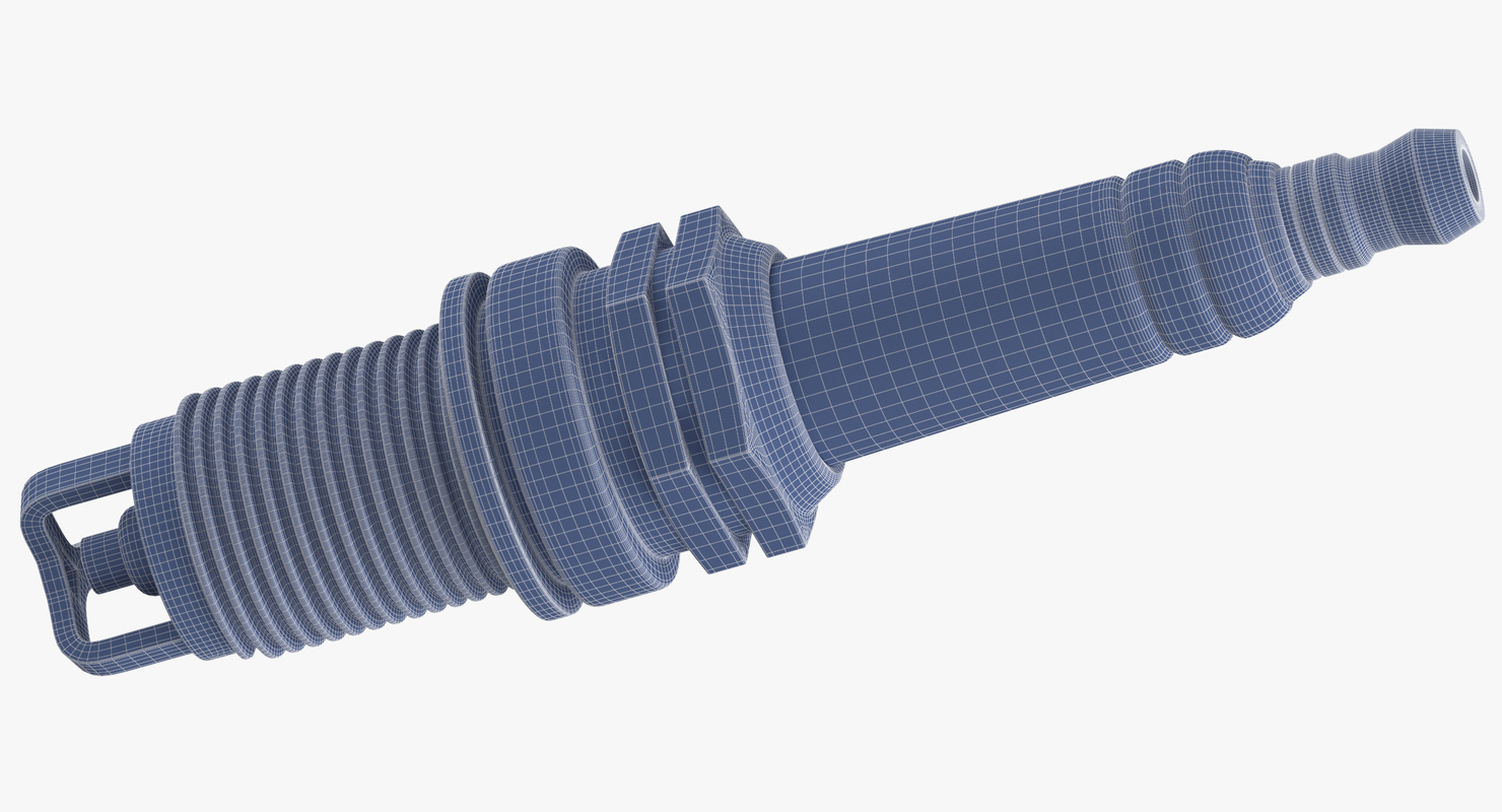 3D spark plug model - TurboSquid 1426458