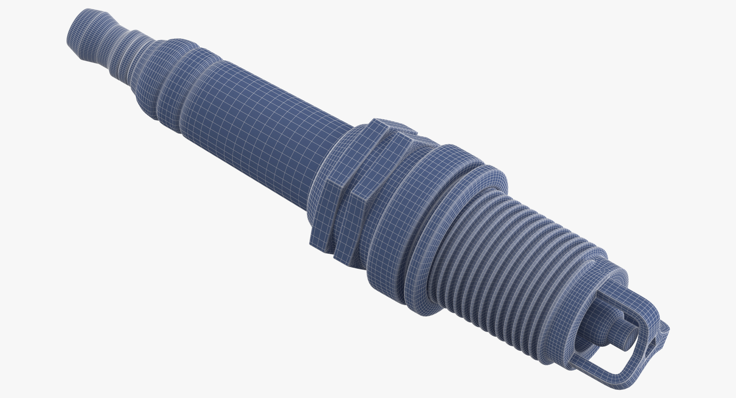 3D spark plug model - TurboSquid 1426458