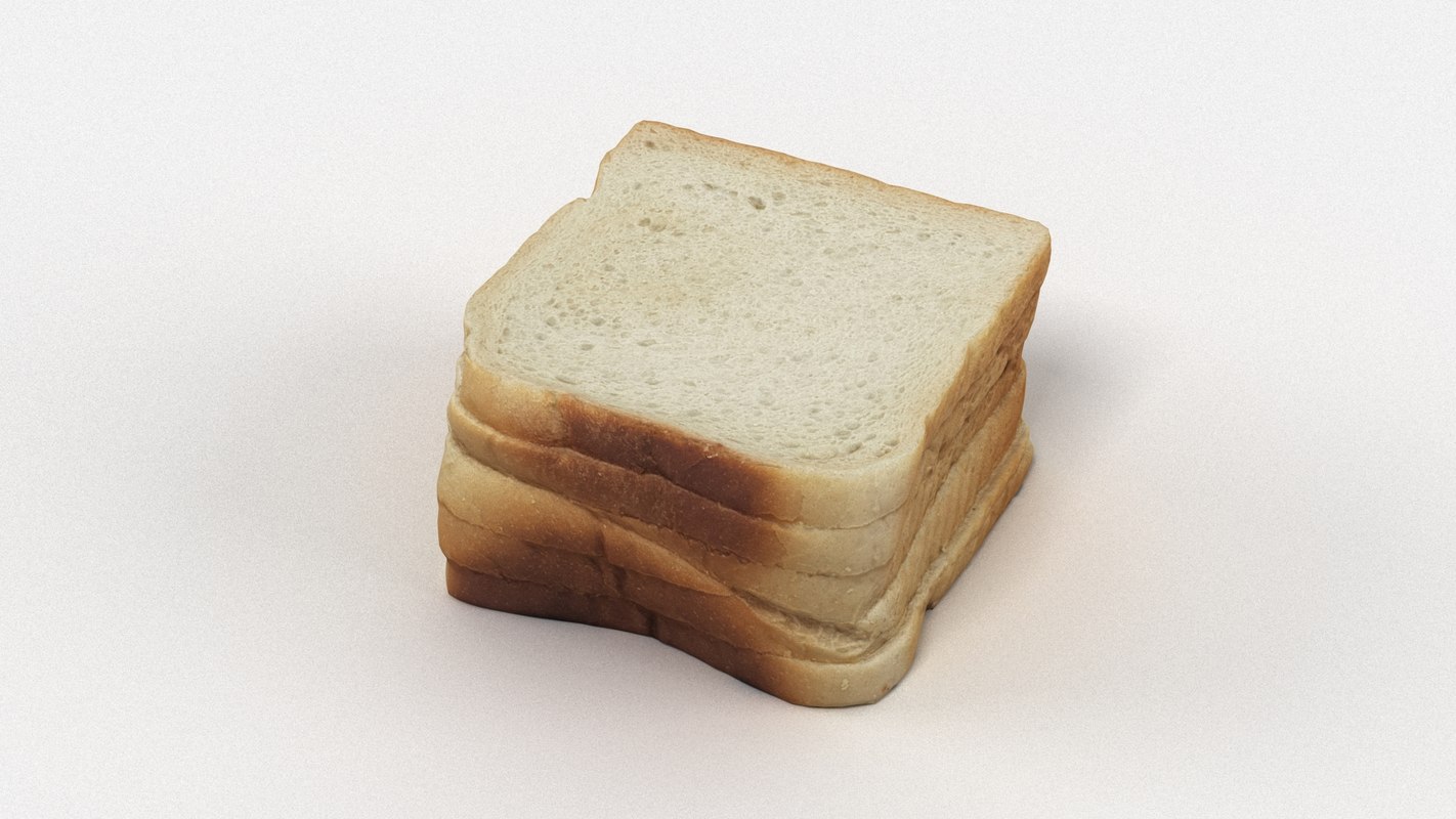 modèle 3D de Toast 001 - TurboSquid 1429547