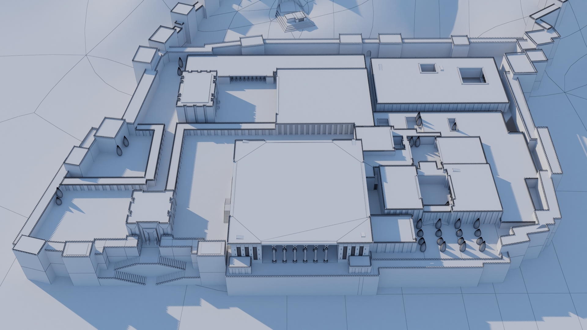 3D persepolis ceremonial capital - TurboSquid 1429571