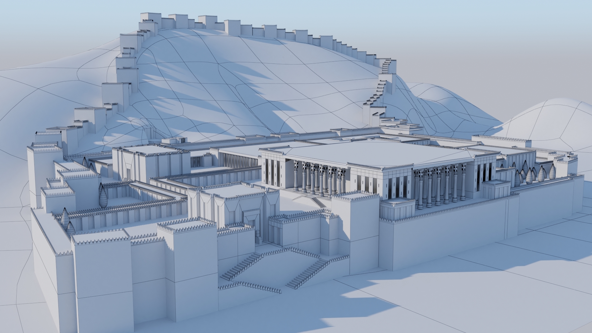 3D persepolis ceremonial capital - TurboSquid 1429571