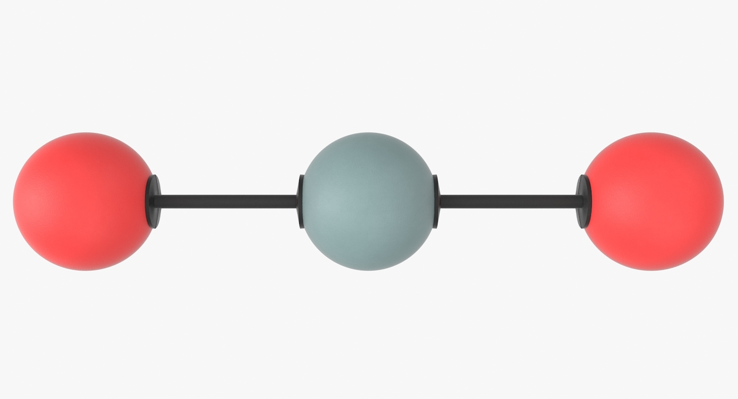 3D silicon dioxide molecule - TurboSquid 1429710