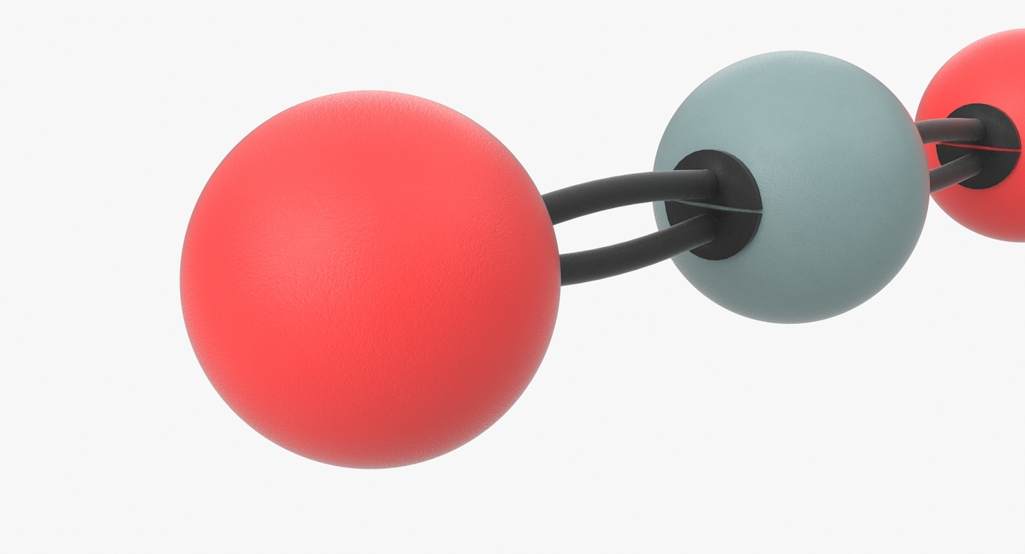 3D silicon dioxide molecule - TurboSquid 1429710