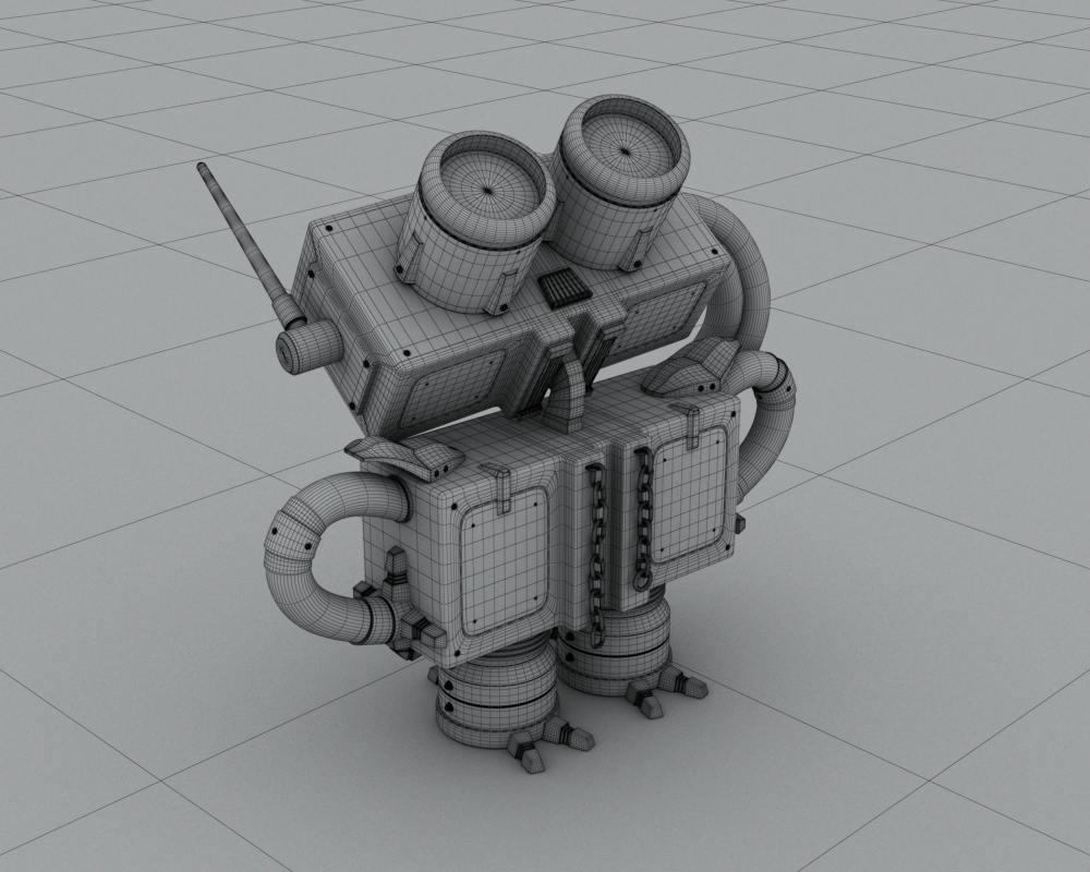 Mini robot 3D model - TurboSquid 1429793