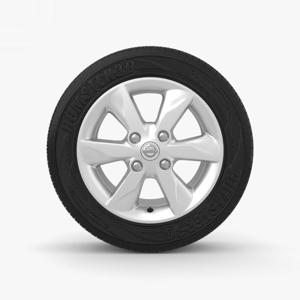 Nissan Tiida Classic 16 Zoll 3D-Modell - TurboSquid 1429840