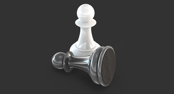 Schachfiguren Bauer 3D-Modell - TurboSquid 1429929
