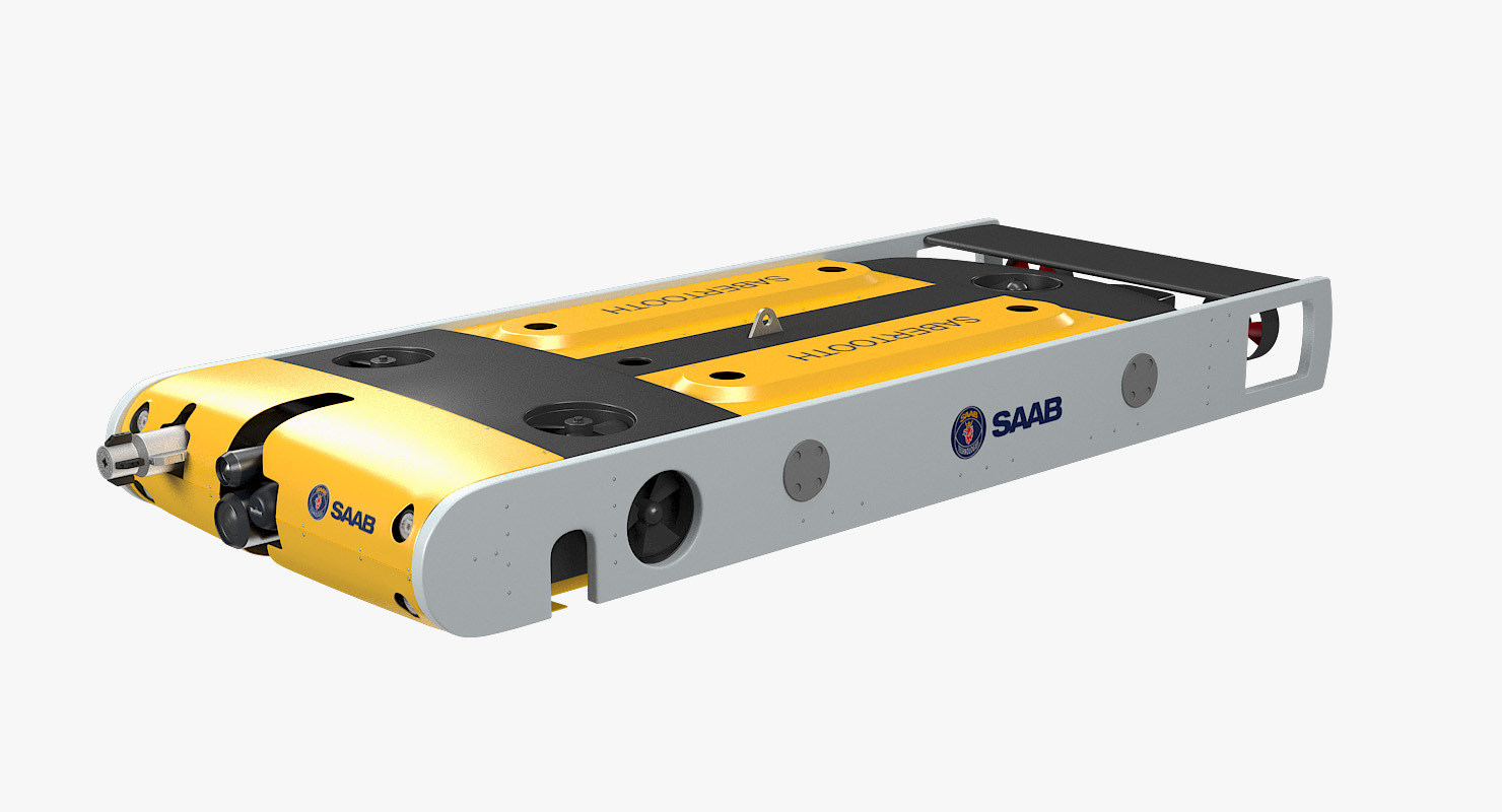 ROV Saab Seaeye Sabertooth Modelo 3D - TurboSquid 1429979