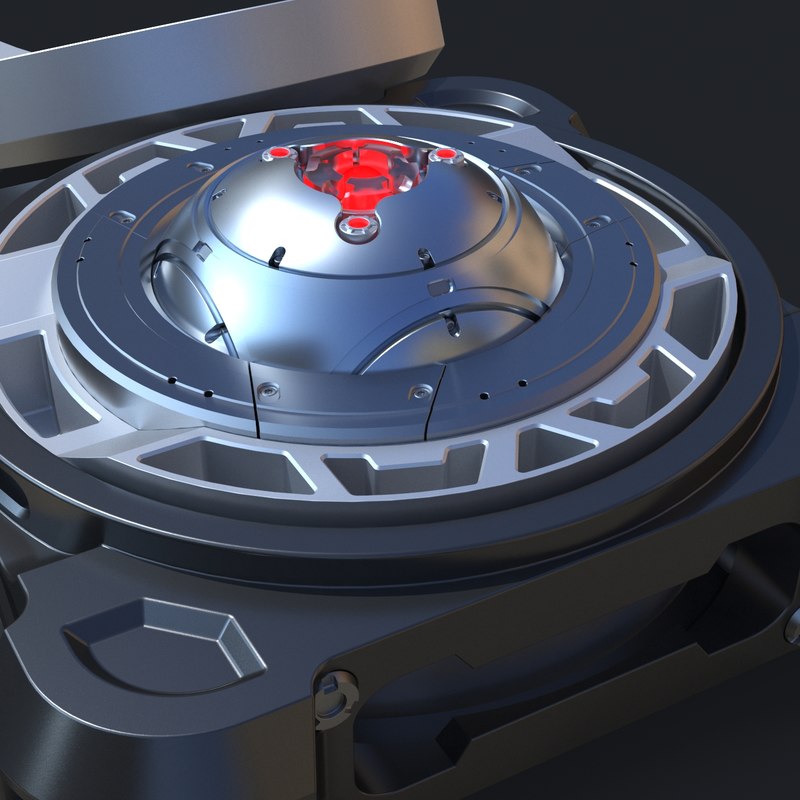 3D concept sci-fi device model - TurboSquid 1430338