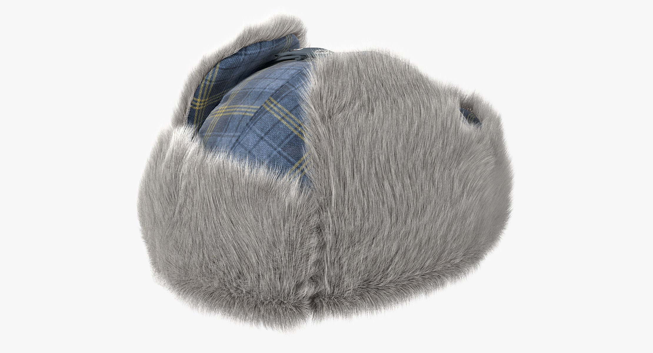 Winter trapper hat fur 3D model - TurboSquid 1430466